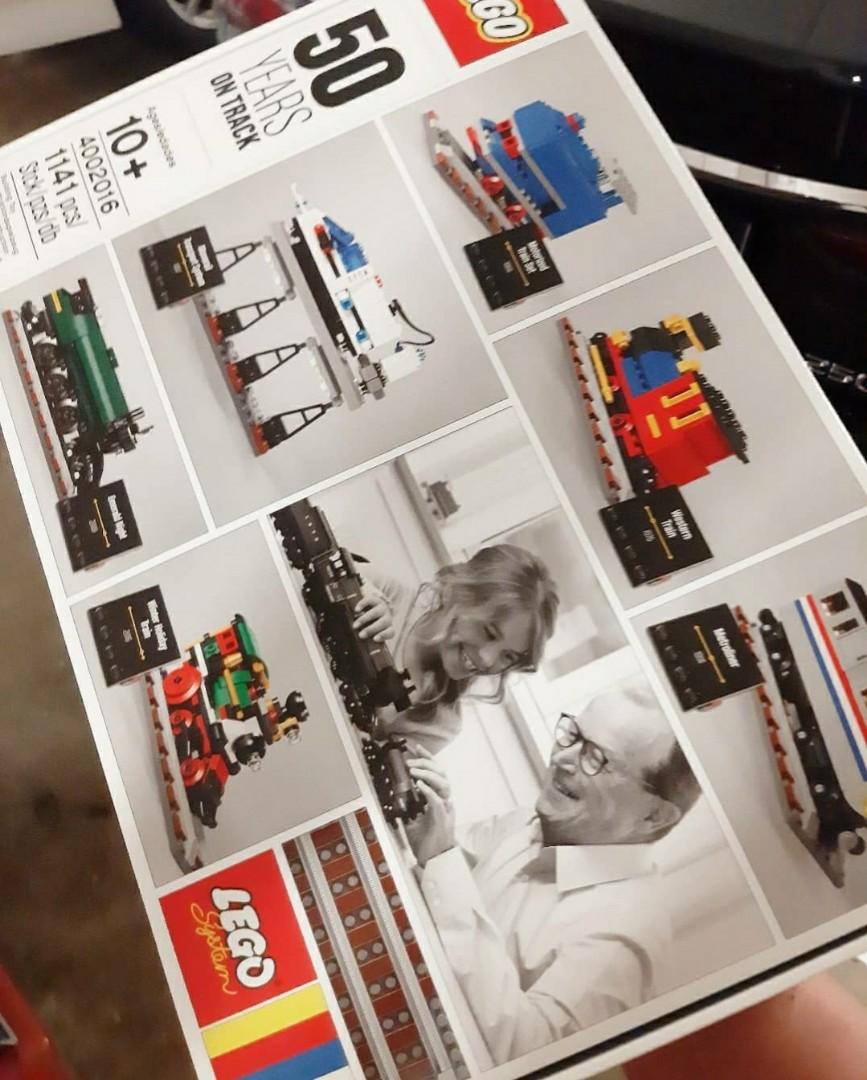 Lego 50 years on track 4002016 rare exclusive train set, Hobbies & Toys ...
