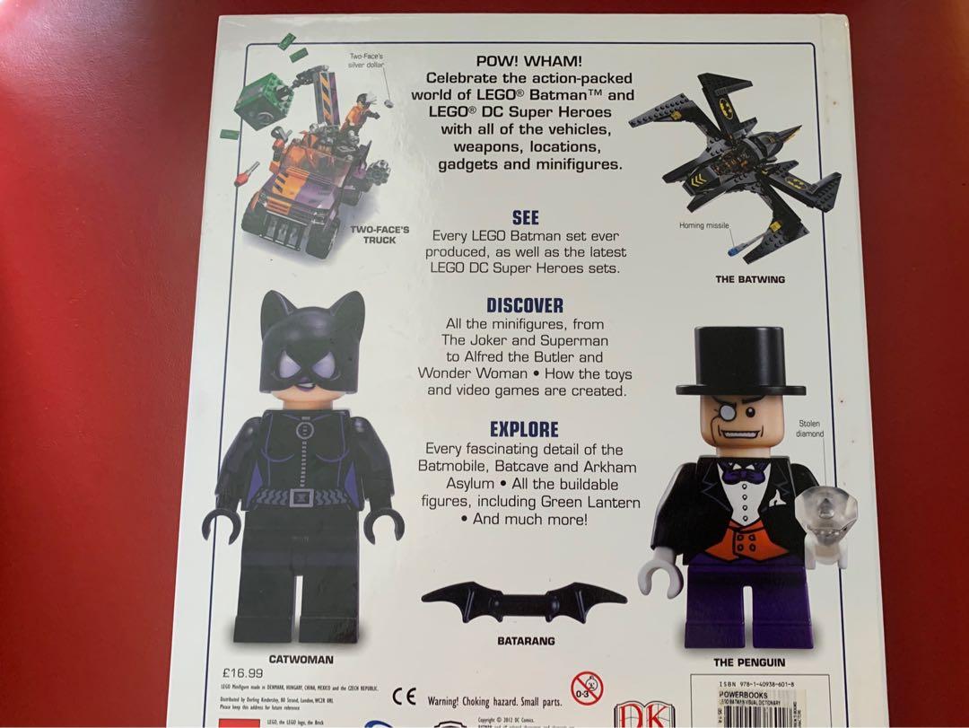 LEGO Super Heroes Batman Visual Dictionary, Books & Stationery ...