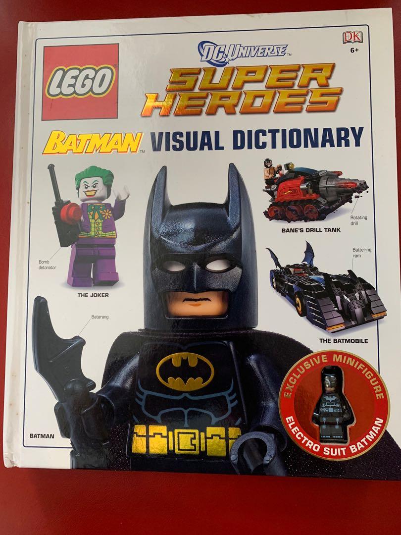 LEGO Super Heroes Batman Visual Dictionary, Books & Stationery ...