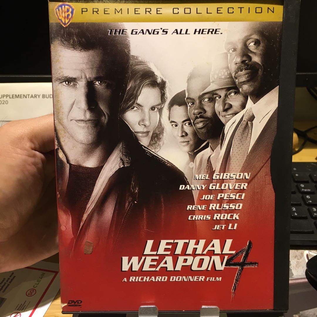 lethal weapon 4 dvd