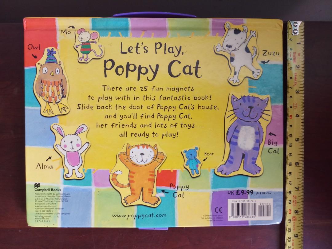 Let's Play, Poppy Cat, Hobbies & Toys, Books & Magazines, Storybooks on Carousell