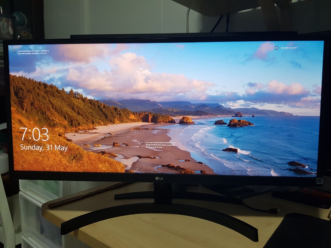 LG ultrawide 2560x1080 29 inch monitor, Electronics, Computer Parts ...