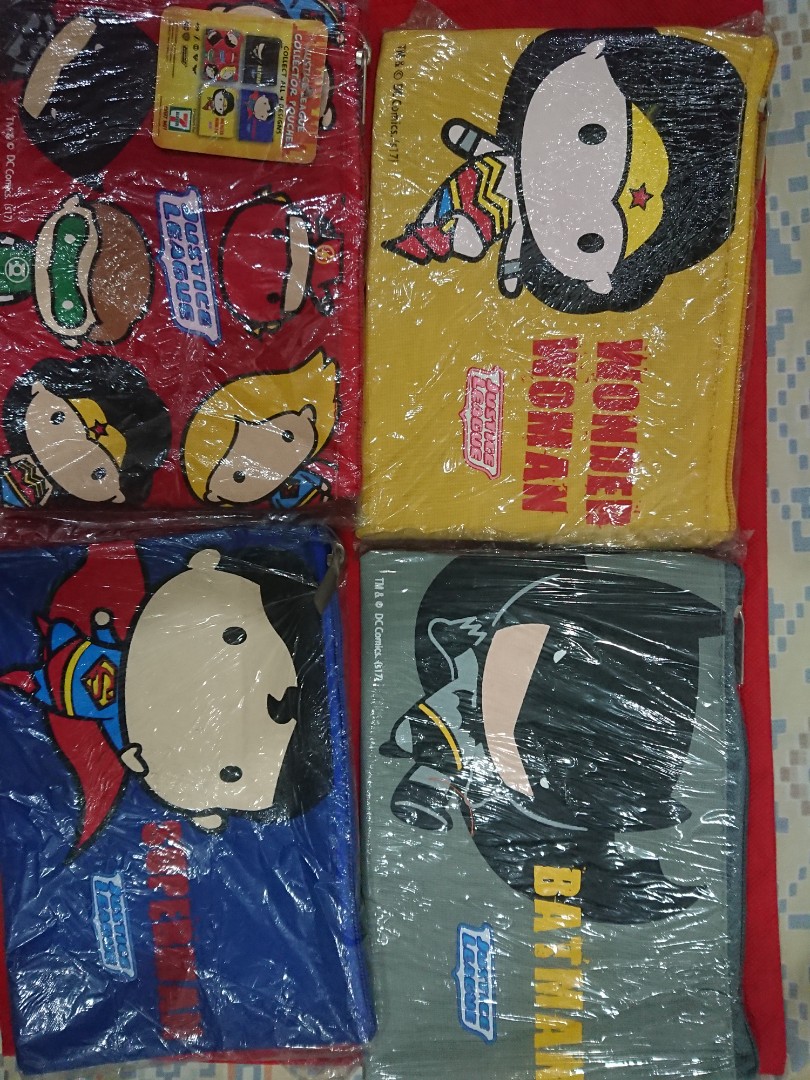 Limited edition DC superheroes pouches, Men's Fashion, Bags, Belt bags ...