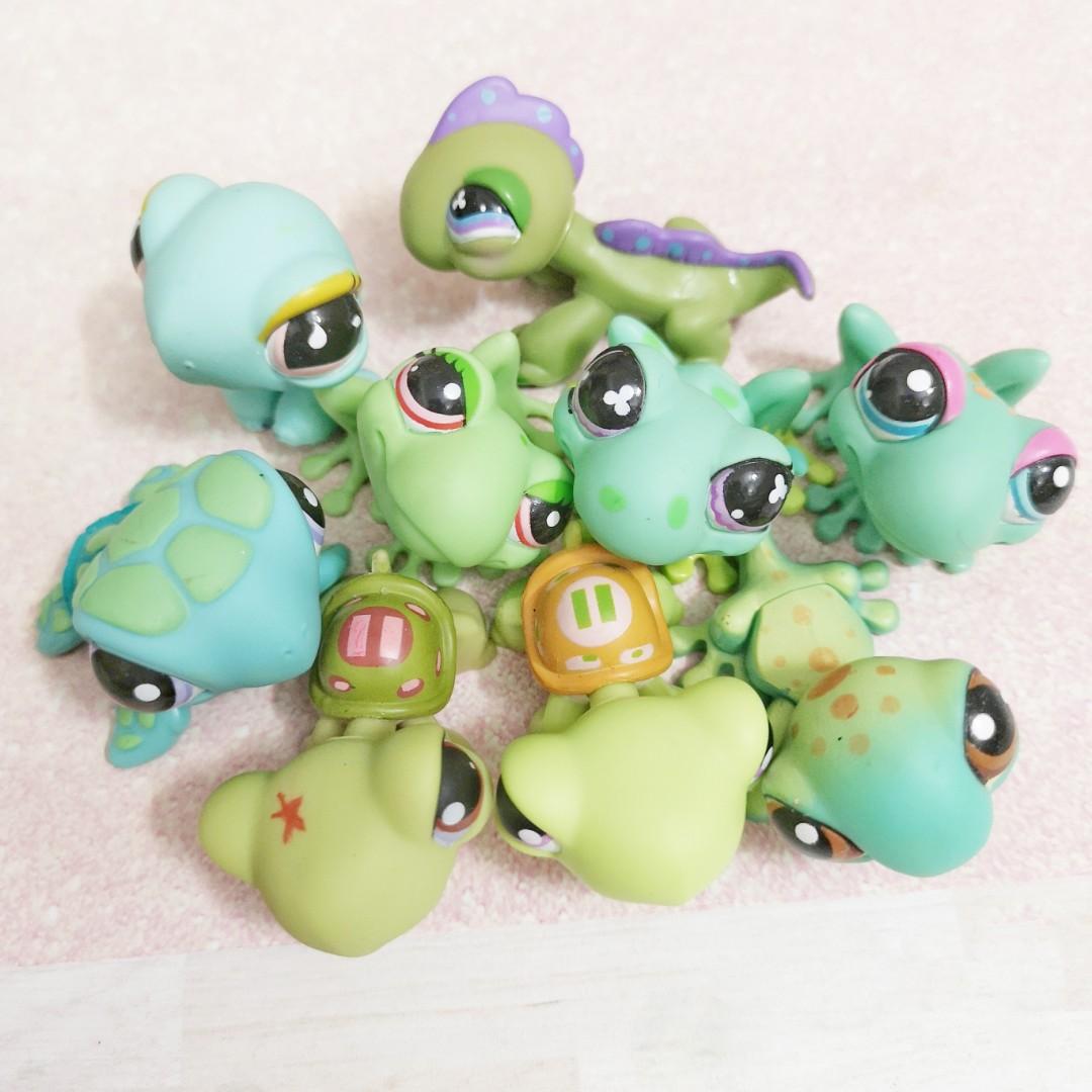 Littlest pet shop lps blemished reptile and amphibian lot, Hobbies ...
