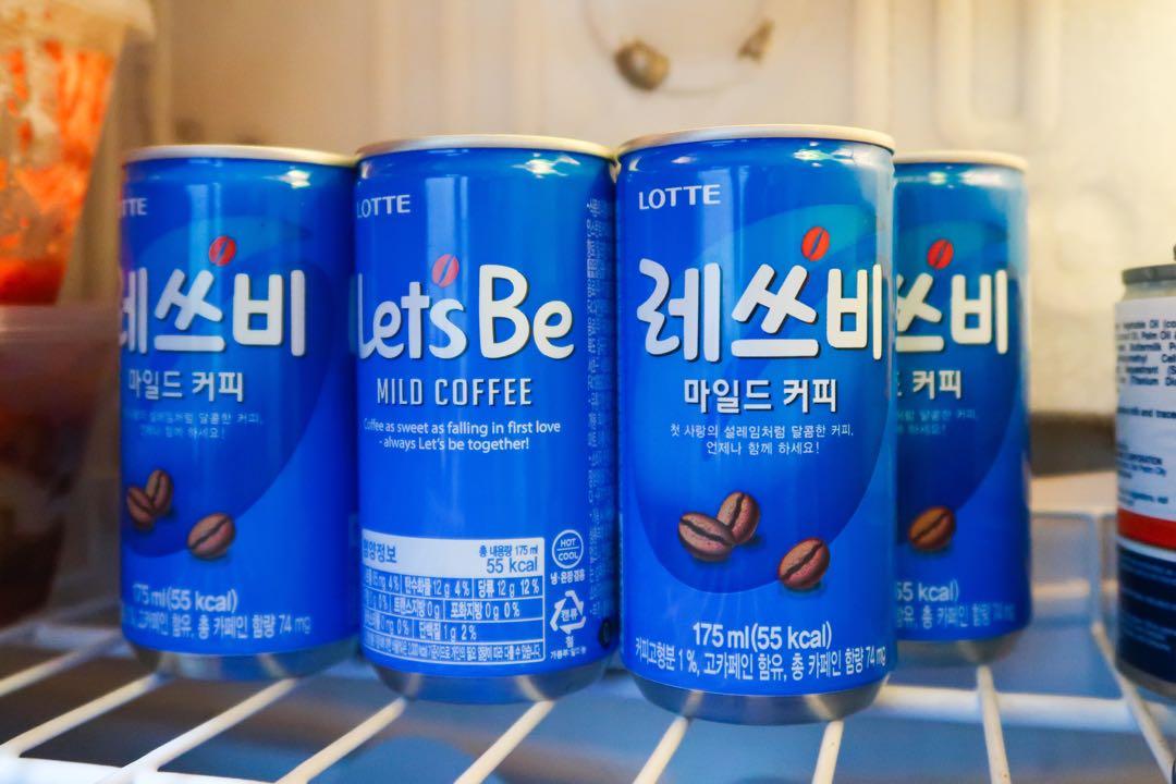 LOTTE Let's be mild coffee, Food & Drinks, Beverages on Carousell