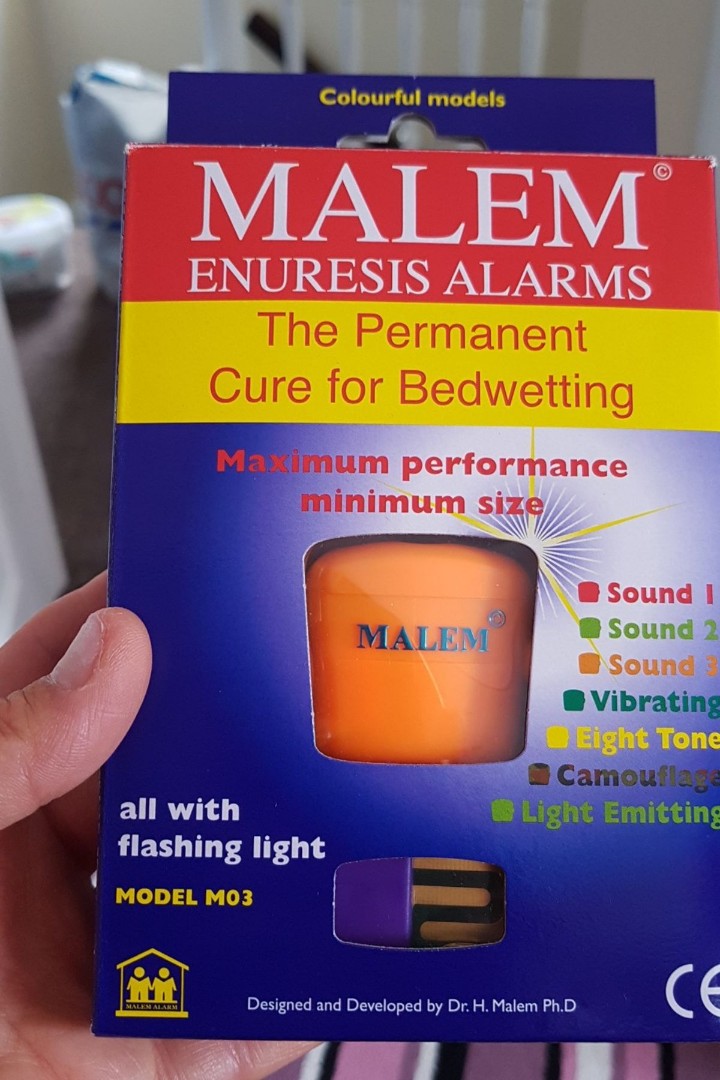Malem Bedwetting Alarm - MO3 Audio - Orange, Everything Else on Carousell