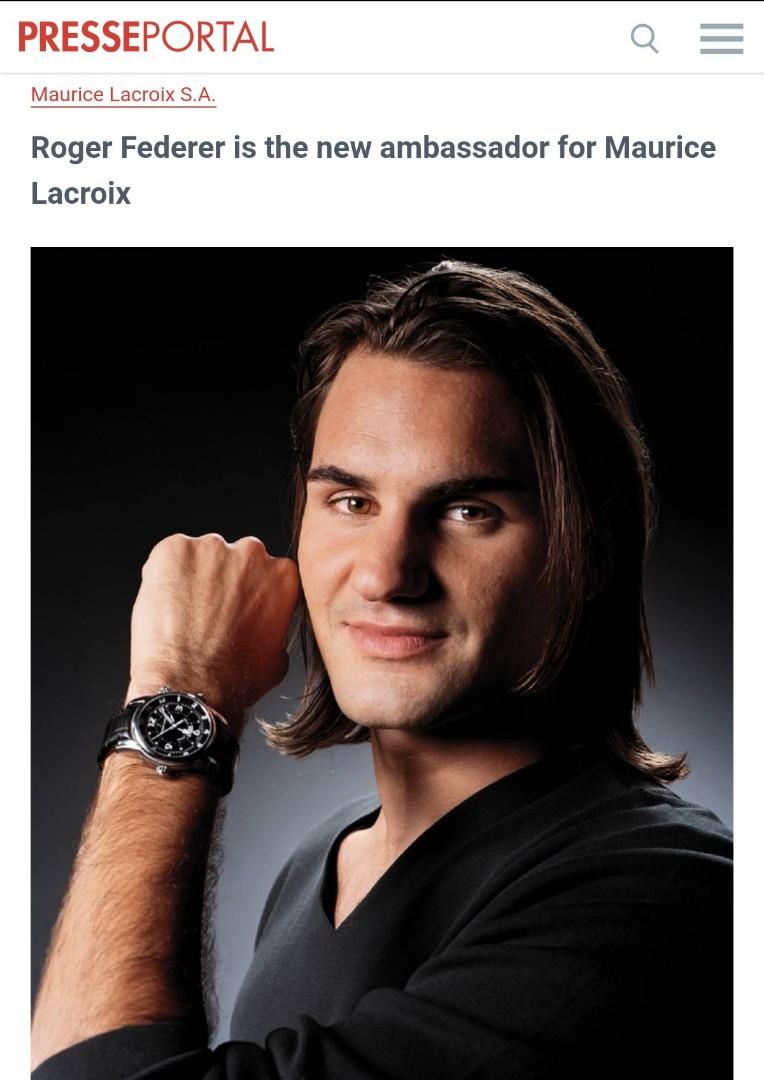Maurice Lacroix Roger Federer Chrono Tennis Limited Edition, Mobile ...