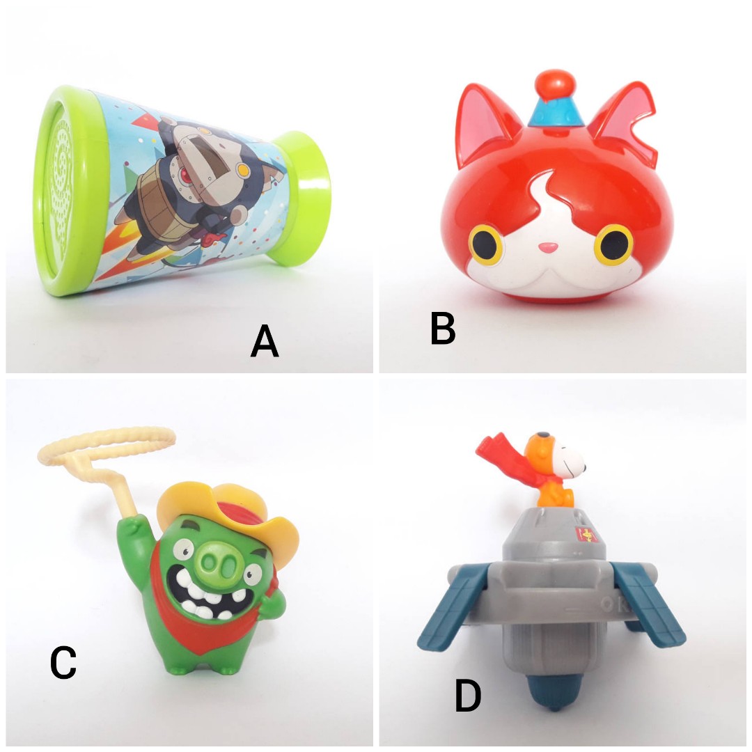 Mcdonalds Mcdo Happy Meal collectible toy, Hobbies & Toys, Toys & Games ...