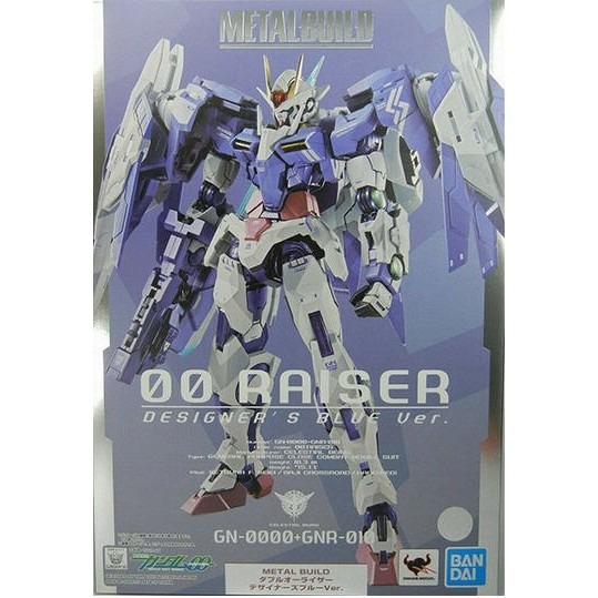 METAL BUILD 00-RAISER GUNDAM DESIGNER'S BLUE Ver., Hobbies & Toys, Toys ...