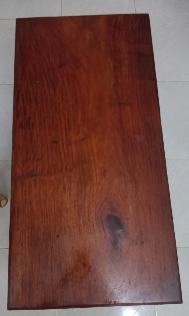 Narra center table, Furniture & Home Living, Furniture, Tables & Sets ...