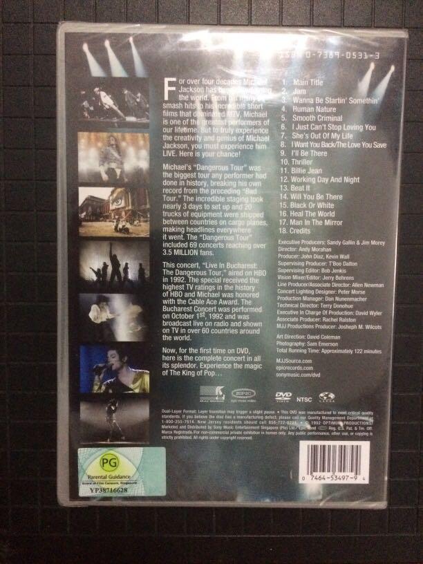 New MJ dvd, Hobbies & Toys, Music & Media, CDs & DVDs on Carousell