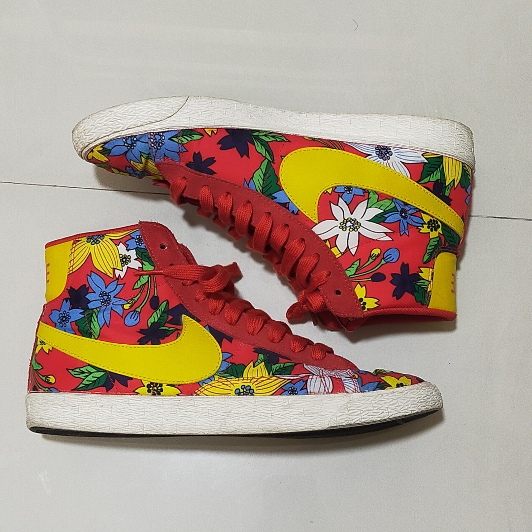 Nike Blazer Mid High Aloha Pack, Women's Fashion, Footwear, Sneakers on ...