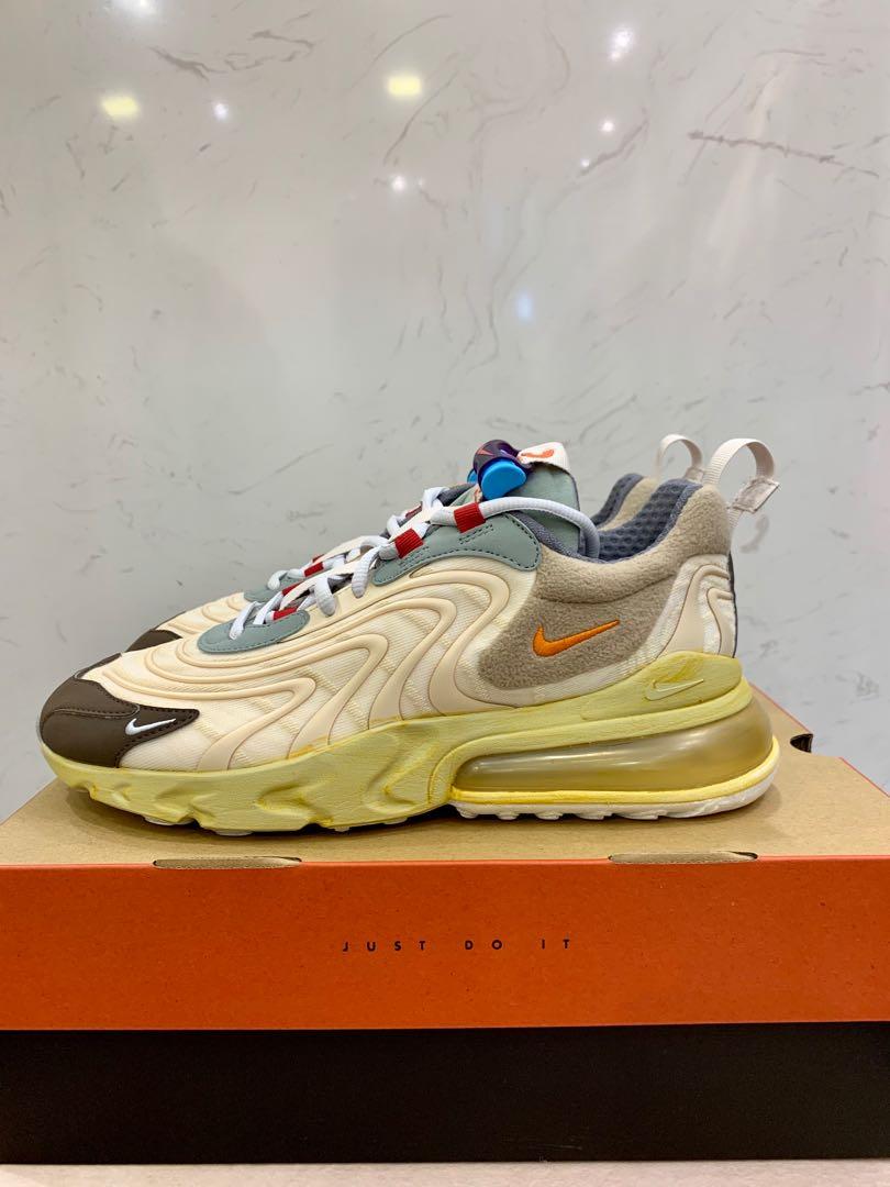 Nike x Travis Scott Air Max 270 “Cactus Trails” US9, 男裝, 鞋, 波鞋 - Carousell