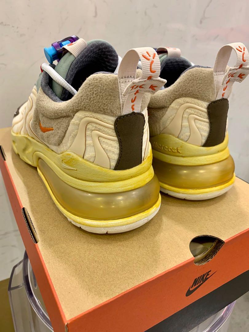 Nike x Travis Scott Air Max 270 “Cactus Trails” US9, 男裝, 鞋, 波鞋 - Carousell