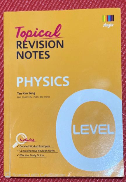 O Level Topical Revision Notes PHYSICS and BIOLOGY, Hobbies & Toys ...