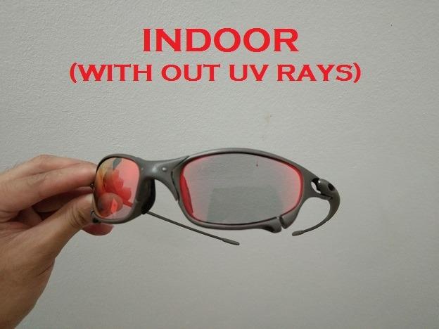 Oakley Juliet Transitions Photochromic Lens Ruby Clear to Red (LENS ...