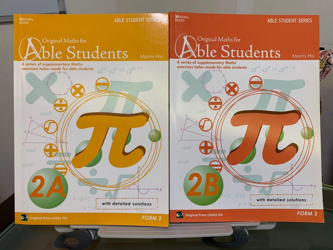 Original Maths for Able Students 2A & 2B (HKD 70 for both), 興趣及遊戲, 書本 & 文具, 書本及雜誌 - 補充練習 - Carousell