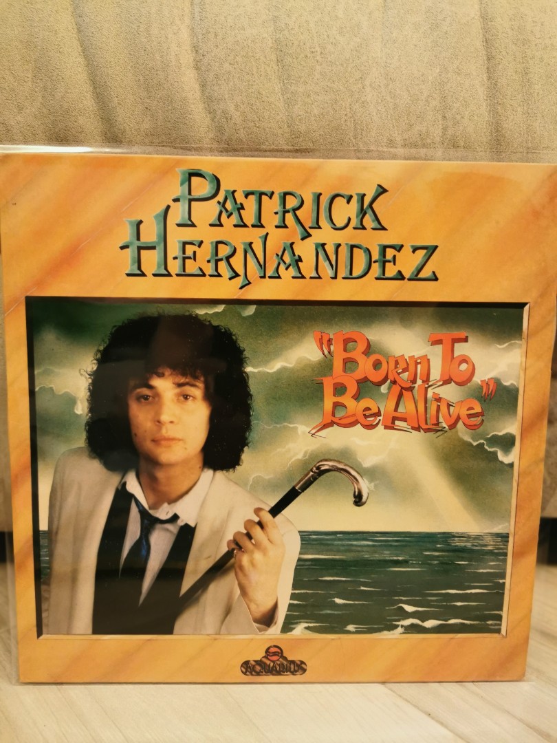 Patrick Hernandez - Born To Be Alive 1979年舊版 黑膠唱片 LP, 興趣及遊戲, 收藏品及紀念品 ...