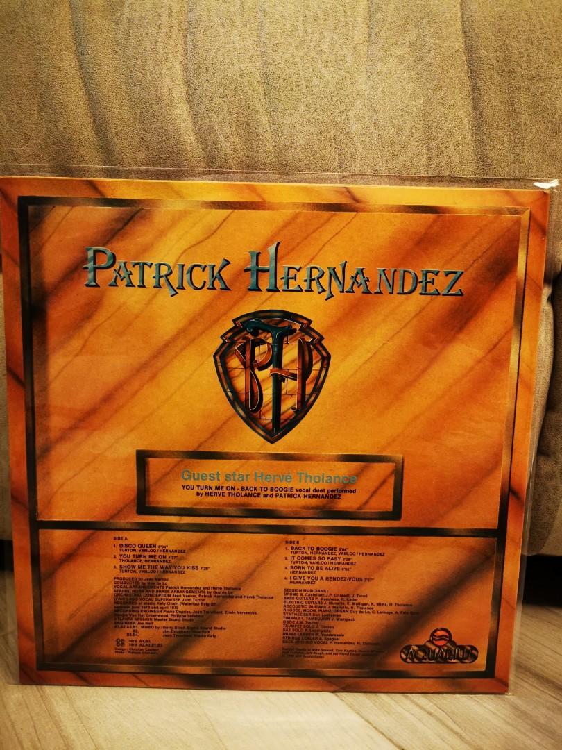 Patrick Hernandez - Born To Be Alive 1979年舊版 黑膠唱片 LP, 興趣及遊戲, 收藏品及紀念品 ...