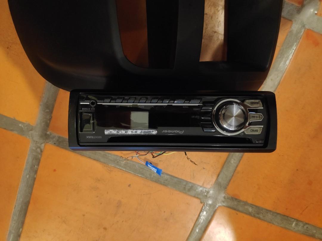 Pioneer radio DEH-X1750UB cd usb +myvi panel, Auto Accessories on Carousell