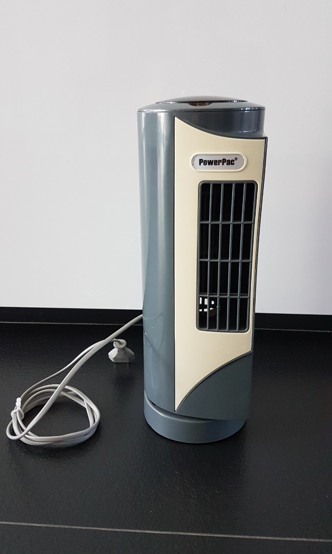 Powerpac 9 inch mini tower fan, Furniture & Home Living, Lighting ...