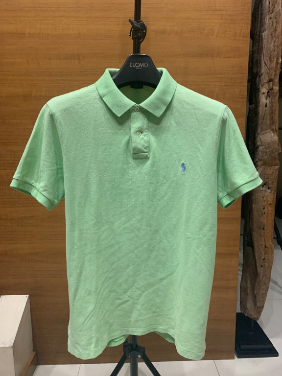 Ralph Lauren Light Apple Green Polo Shirt, Men's Fashion, Tops & Sets, Tshirts & Polo Shirts on ...