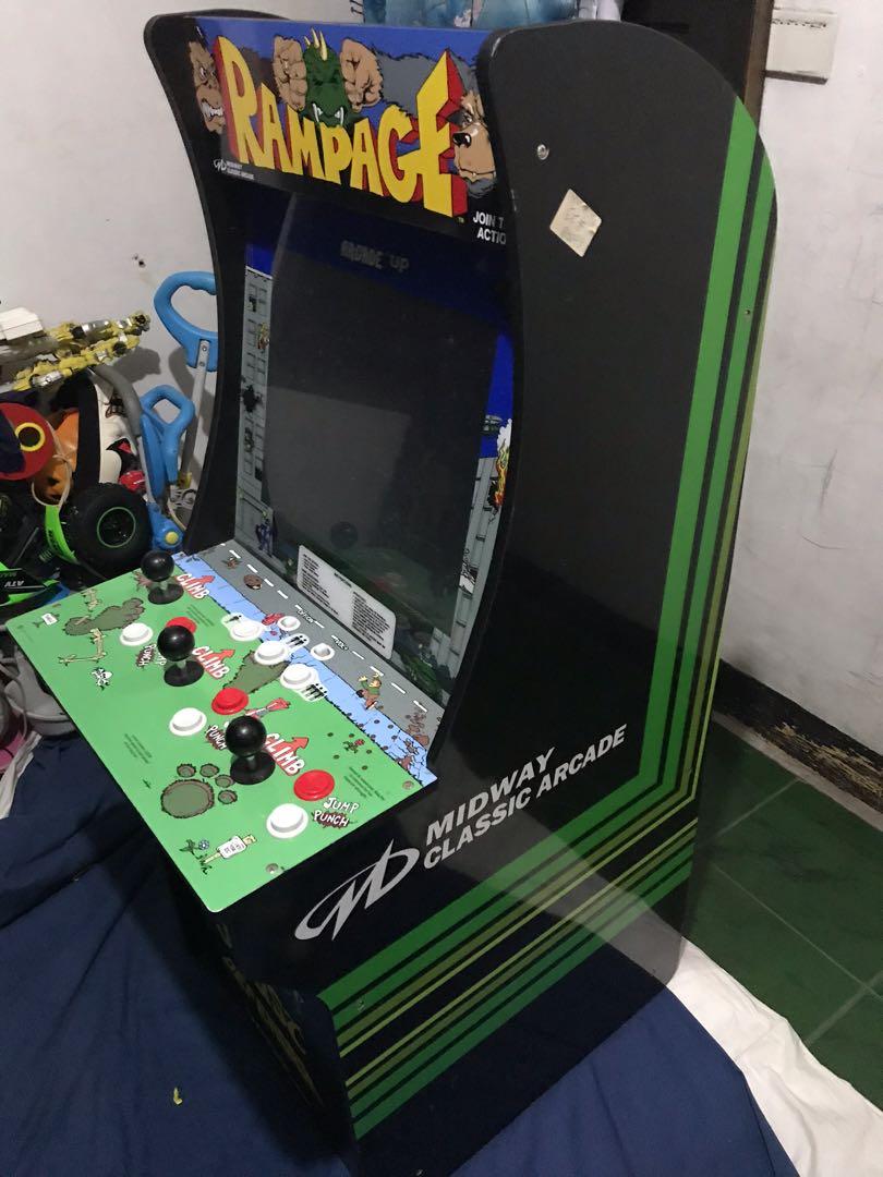 Rampage Arcade Machine, Video Gaming, Video Games, Xbox on Carousell