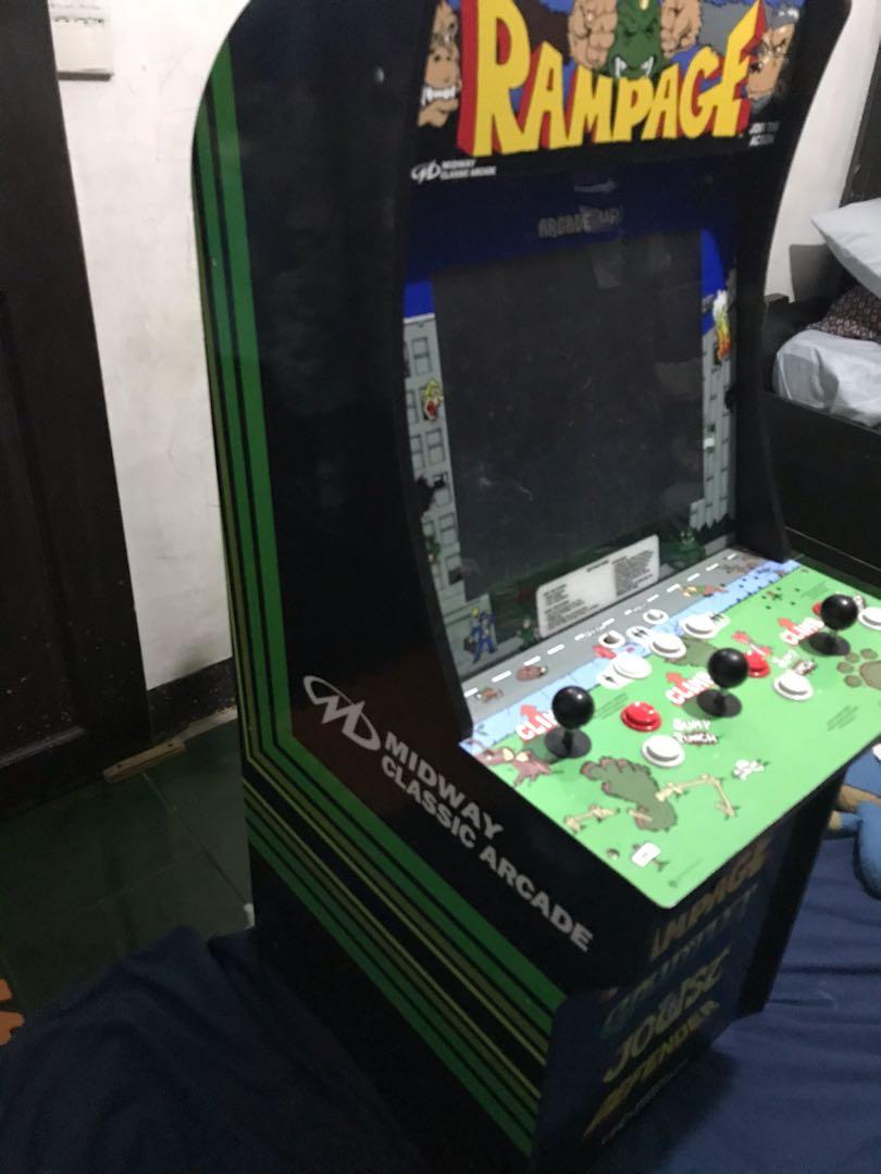 Rampage Arcade Machine, Video Gaming, Video Games, Xbox on Carousell