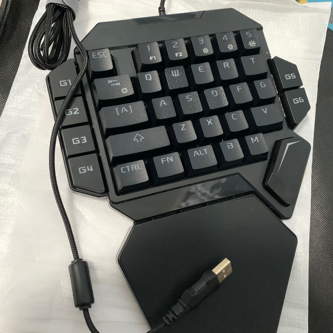 REDTHUNDER K-50 RGB One-sided Mechanical Gaming Keyboard, Computers ...