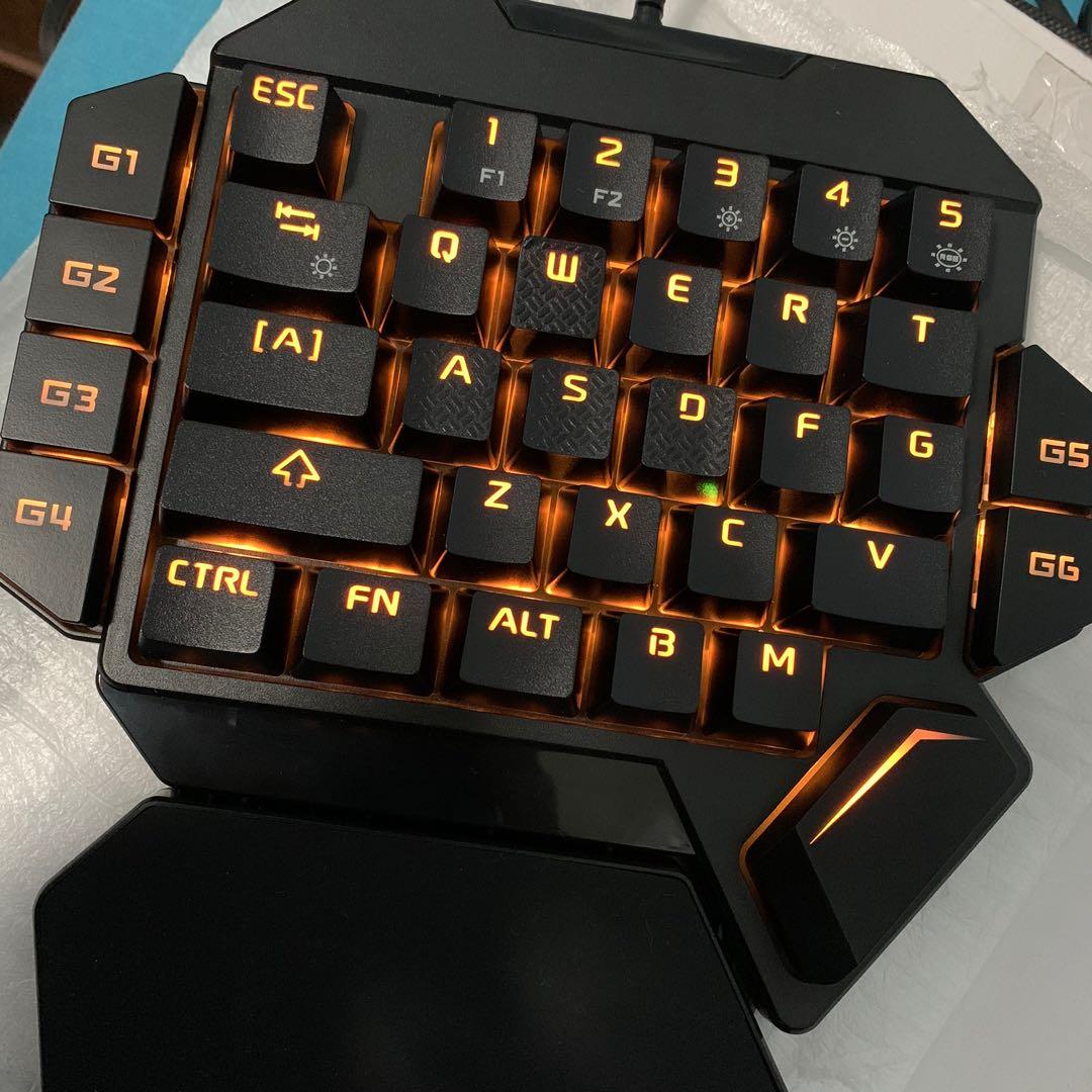 REDTHUNDER K-50 RGB One-sided Mechanical Gaming Keyboard, Computers ...