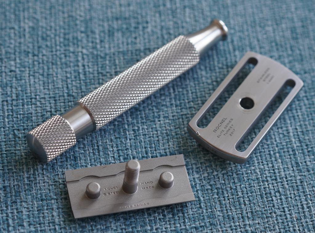 Rocnel Elite 2017 limited edition stainless steel razor, Beauty ...