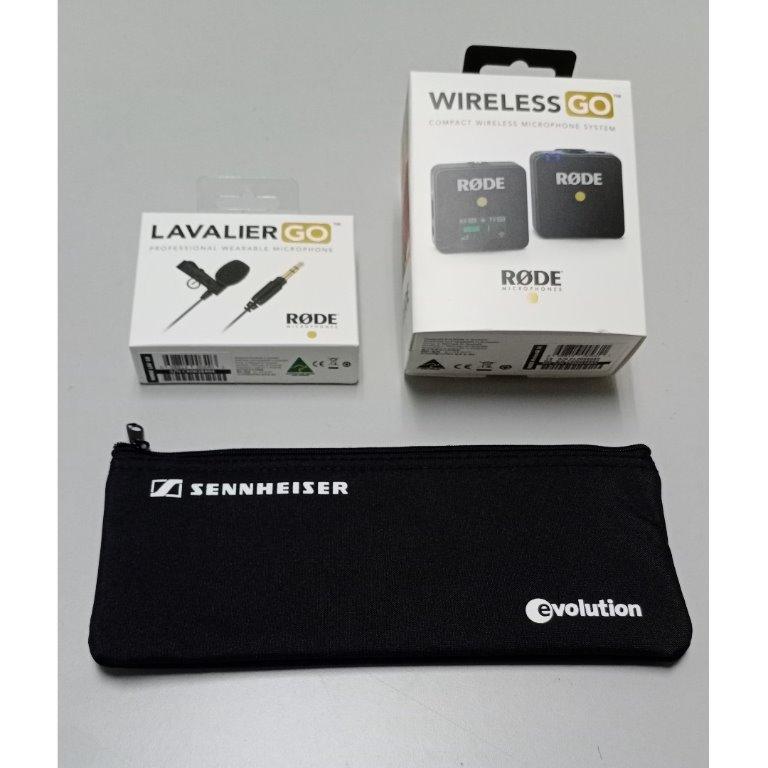 Rode Wireless GO + Lavalier GO + Zip Pouch- Wireless Microphone System ...