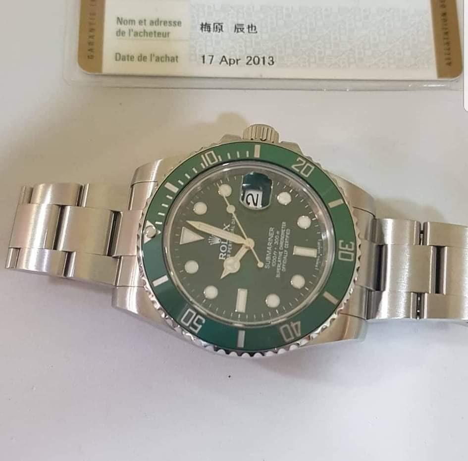 Roler Submariner Hulk, Luxury, Watches on Carousell