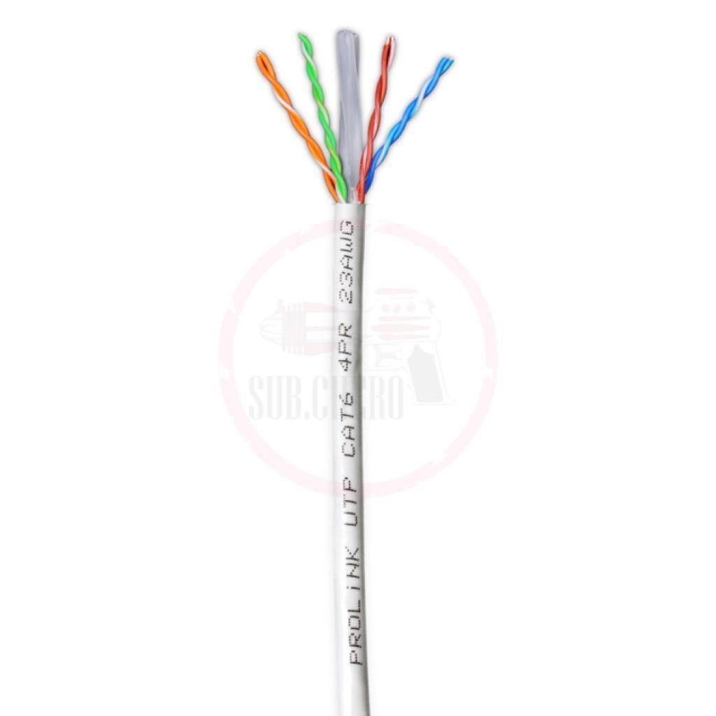 SC236 Wayar Ethernet Cable Fluke Tested (10 - 100 Meters) PROLiNK CAT6 ...