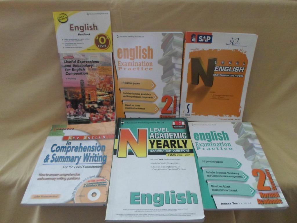 Secondary English 'O' Levels & N Level, Hobbies & Toys, Books ...