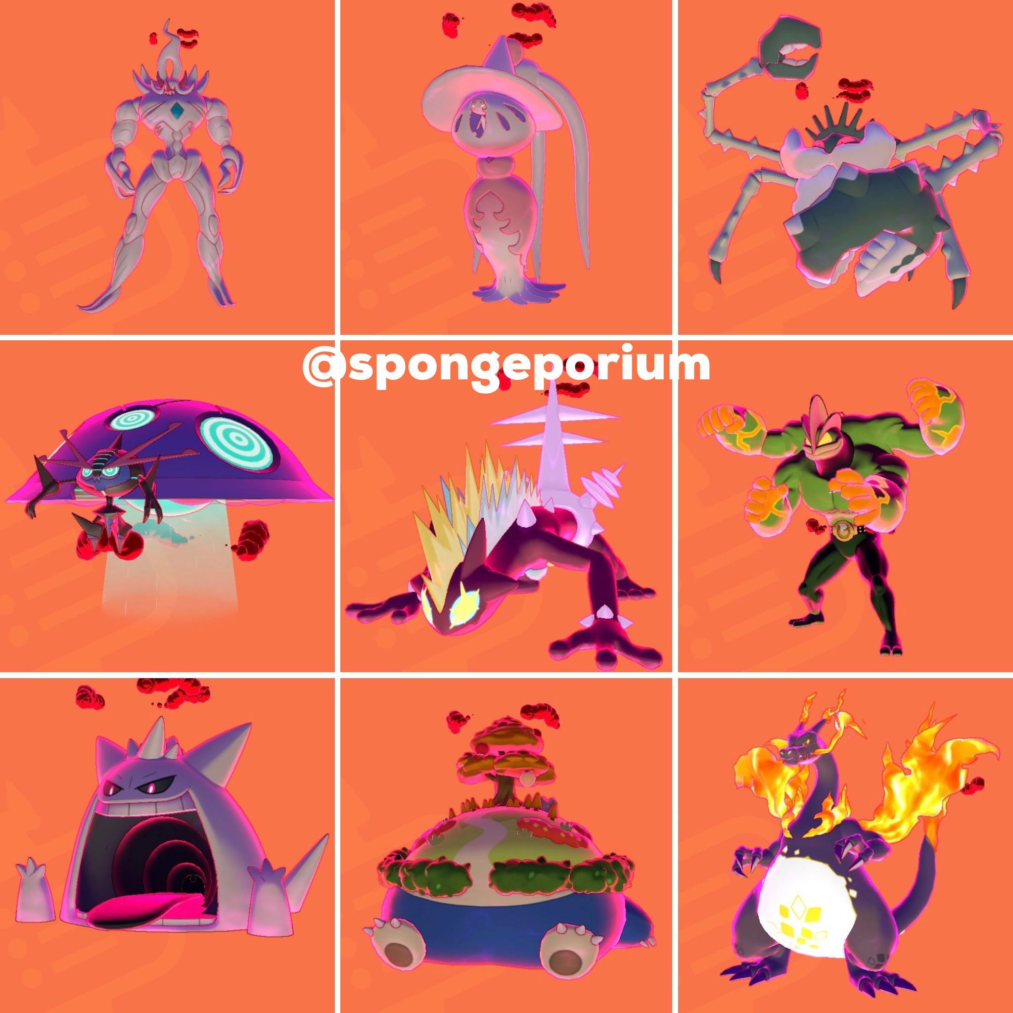 Shiny GMAX Pokemon (Pokemon Sword & Shield), Video Gaming, Gaming ...