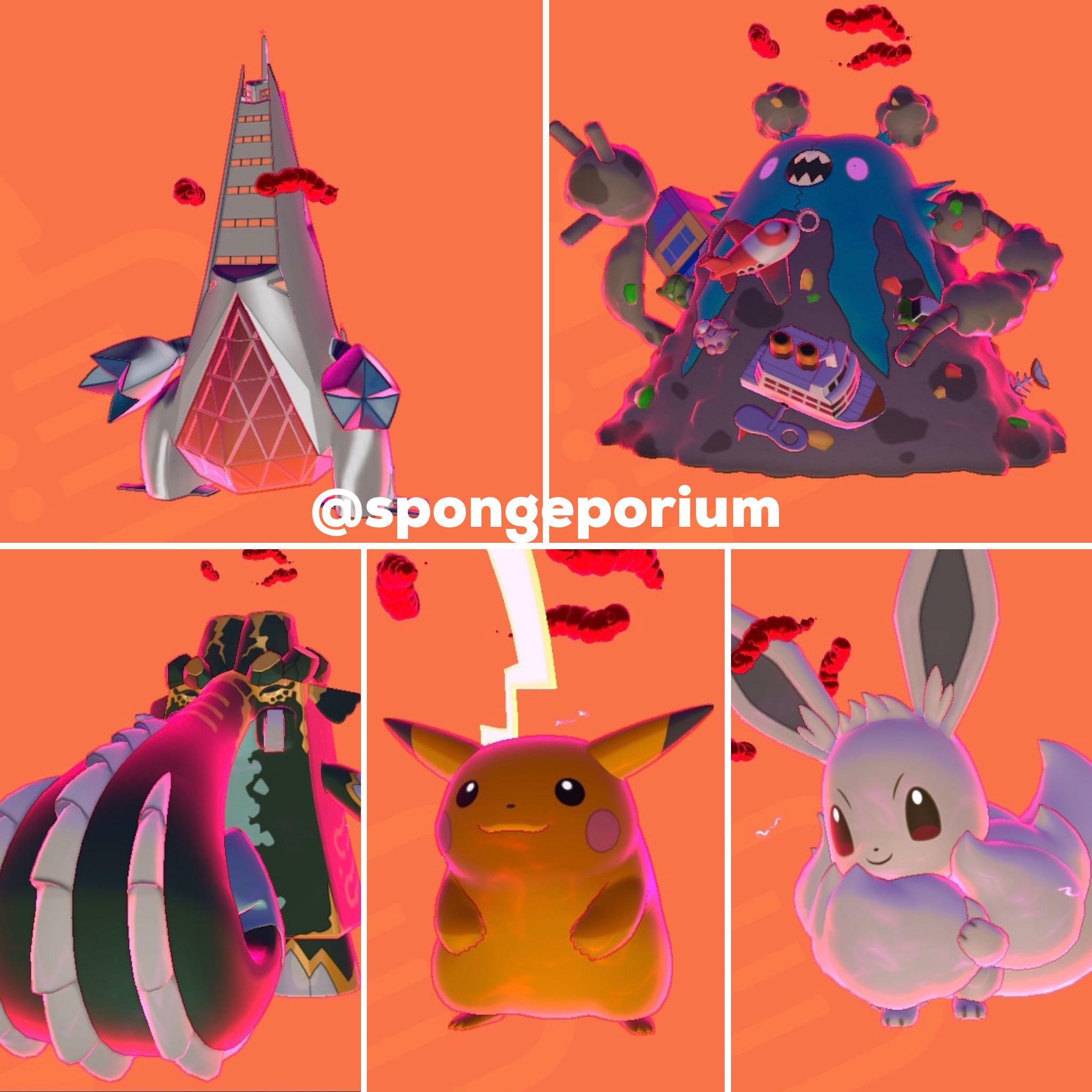 Shiny GMAX Pokemon (Pokemon Sword & Shield), Video Gaming, Gaming ...
