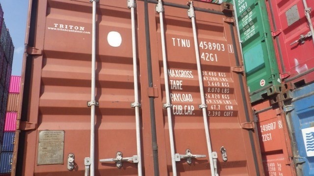 Shipping Container Van, Commercial & Industrial, Construction ...