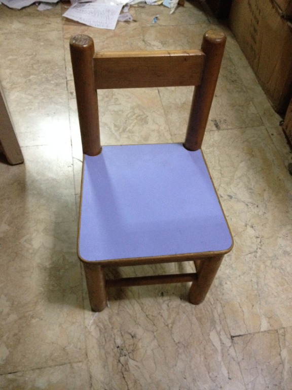 small wooden kids chair, Babies & Kids, Baby Nursery & Kids Furniture ...