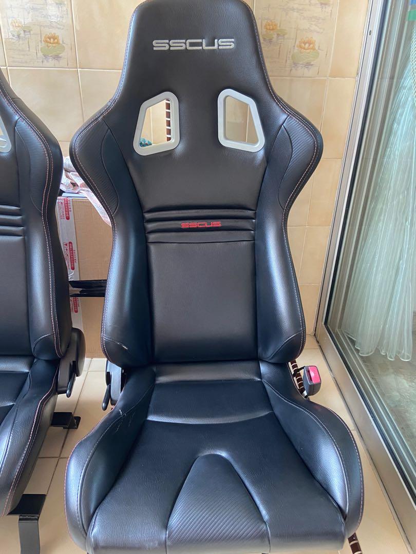 Sscus Evo Pu semi bucket sports seats, Car Accessories, Accessories on ...