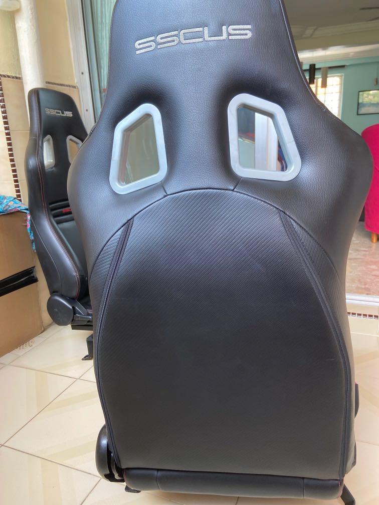 Sscus Evo Pu semi bucket sports seats, Car Accessories, Accessories on ...