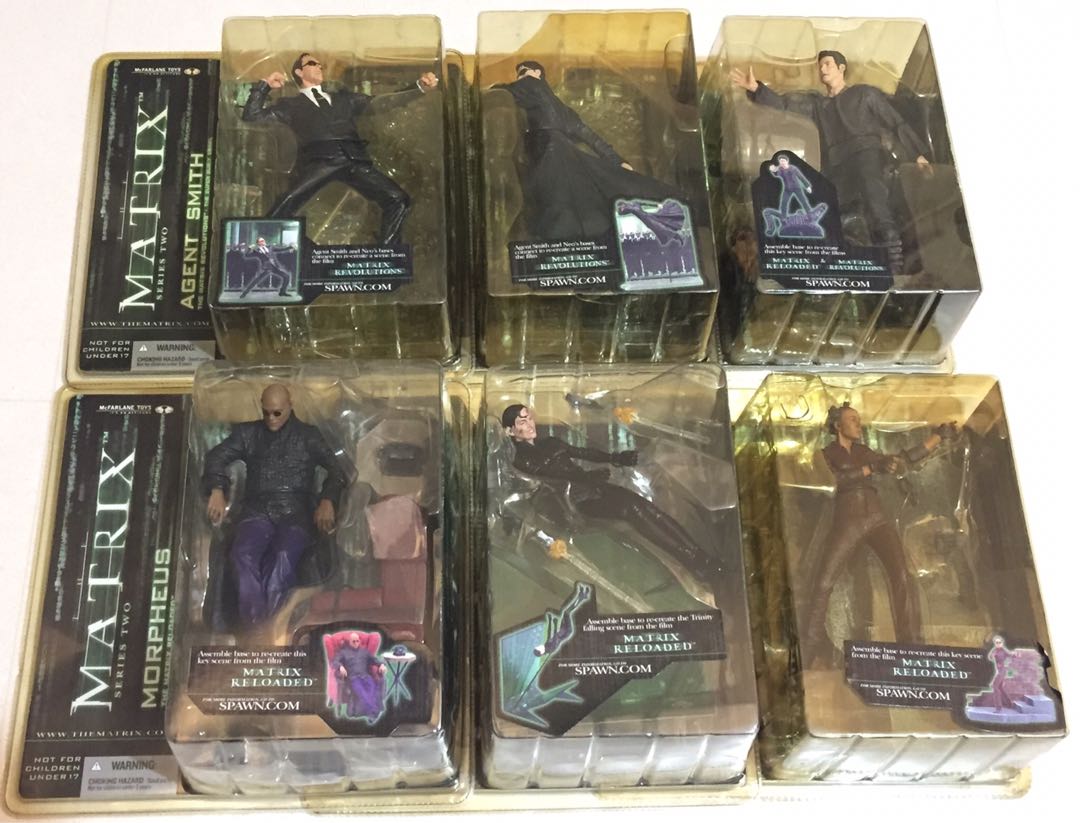 The MATRIX series 2 complete set of 6, Hobbies & Toys, Toys & Games on ...