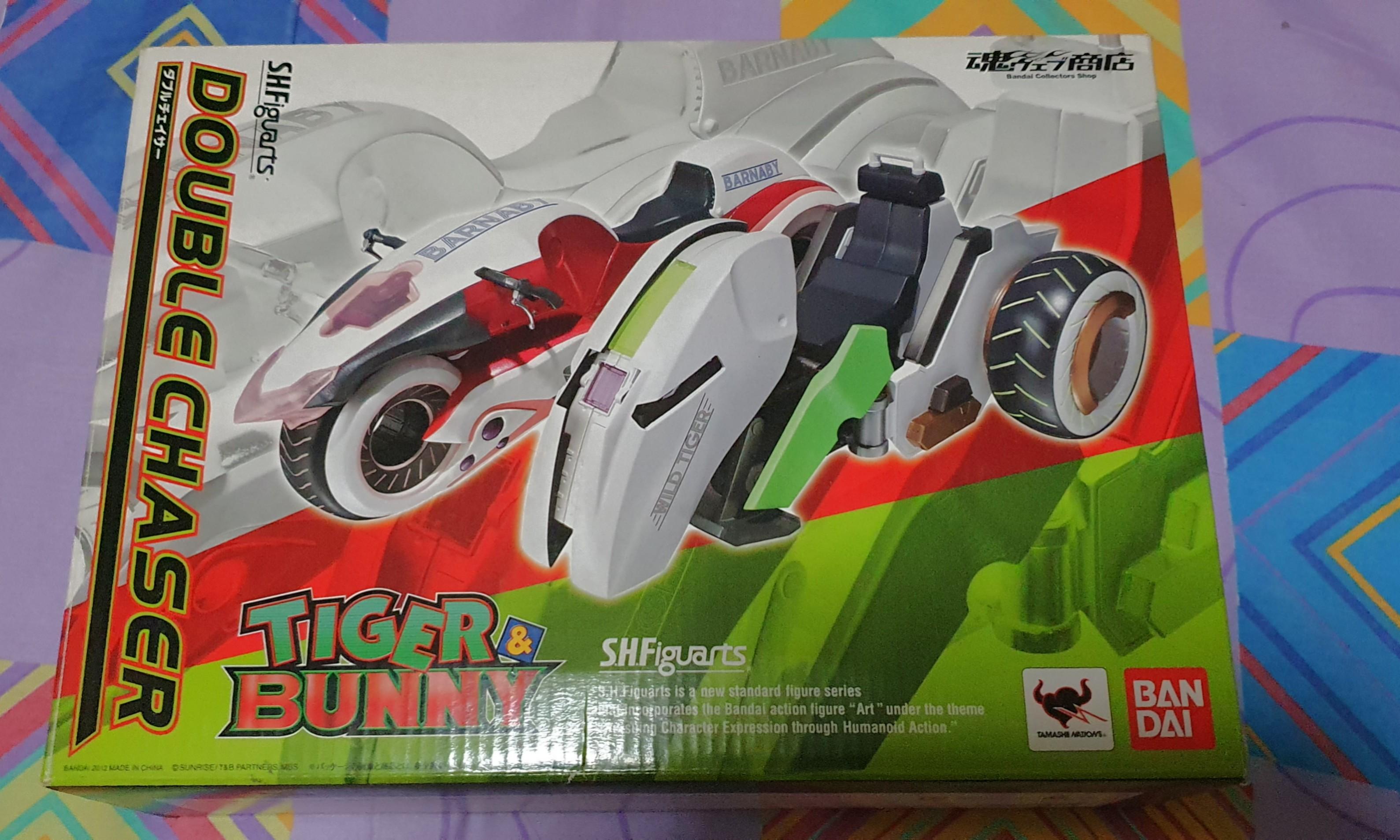 Tiger and Bunny shf SH Figuarts Double Chaser, Hobbies & Toys, Toys & Games on Carousell