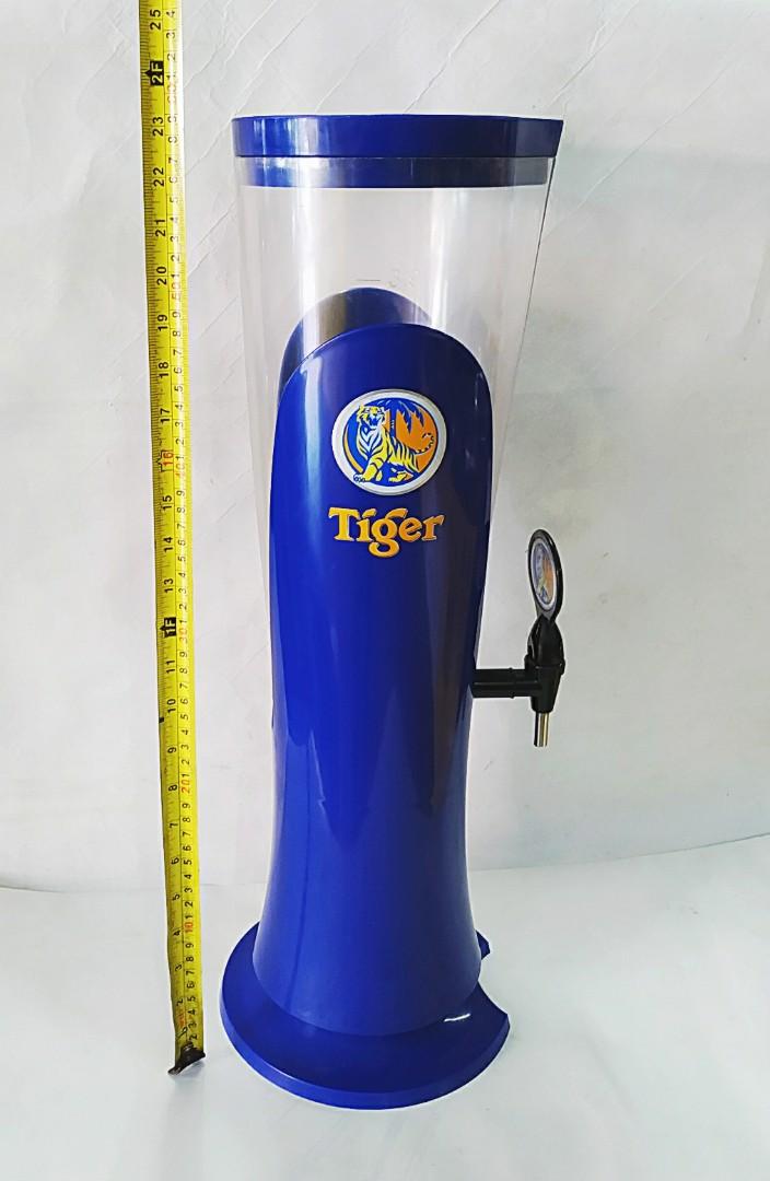 Tiger Beer Tower 3.9L, Furniture & Home Living, Home Decor, Vases ...