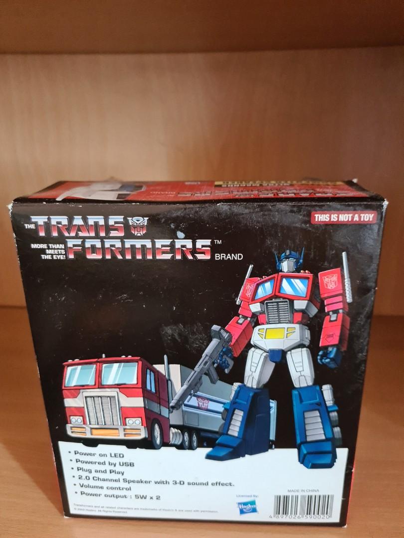 Transformer Computer Speaker, Toys & Games, Bricks & Figurines on Carousell
