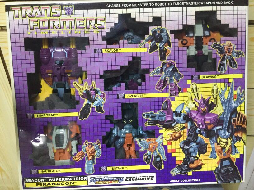 Transformers Timelines Collectors' Club Exclusive Seacons Superwarrior ...