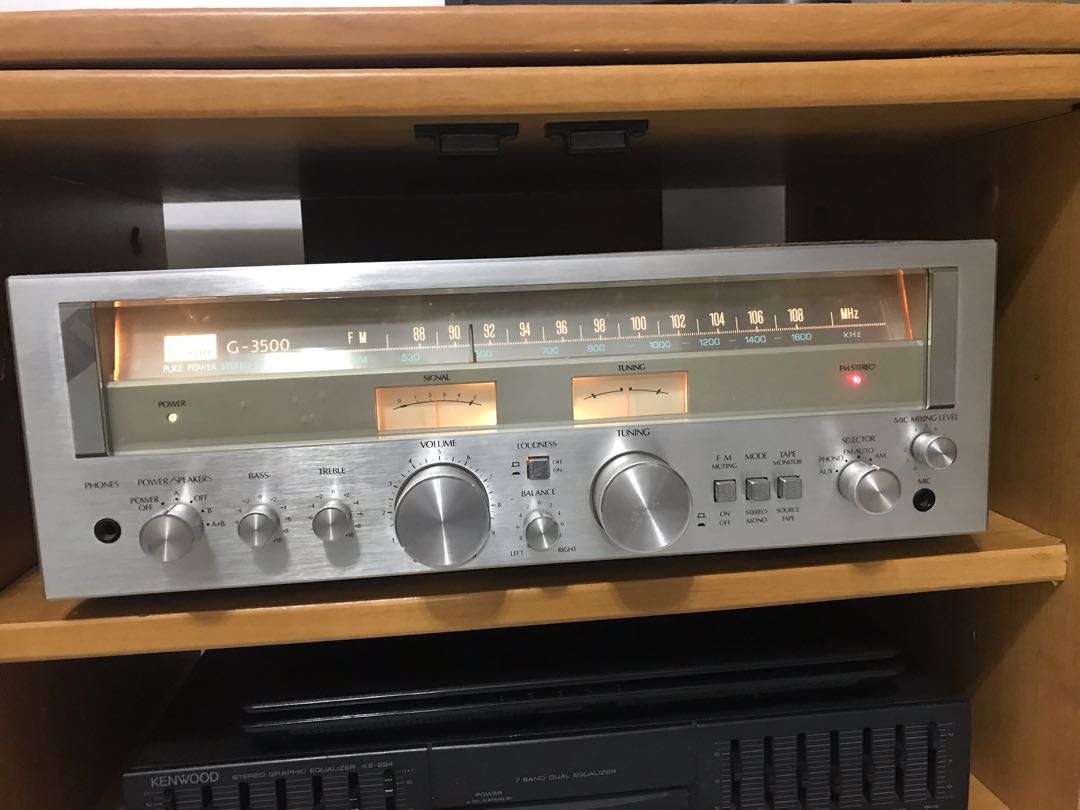 Vintage Amplifier Sansui G3500, Hobbies & Toys, Memorabilia ...