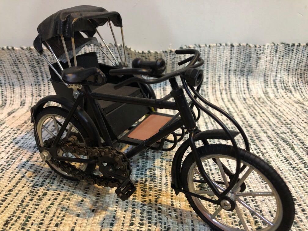 Vintage Mini decorative Tishaw / Beca / basikal, Hobbies & Toys ...