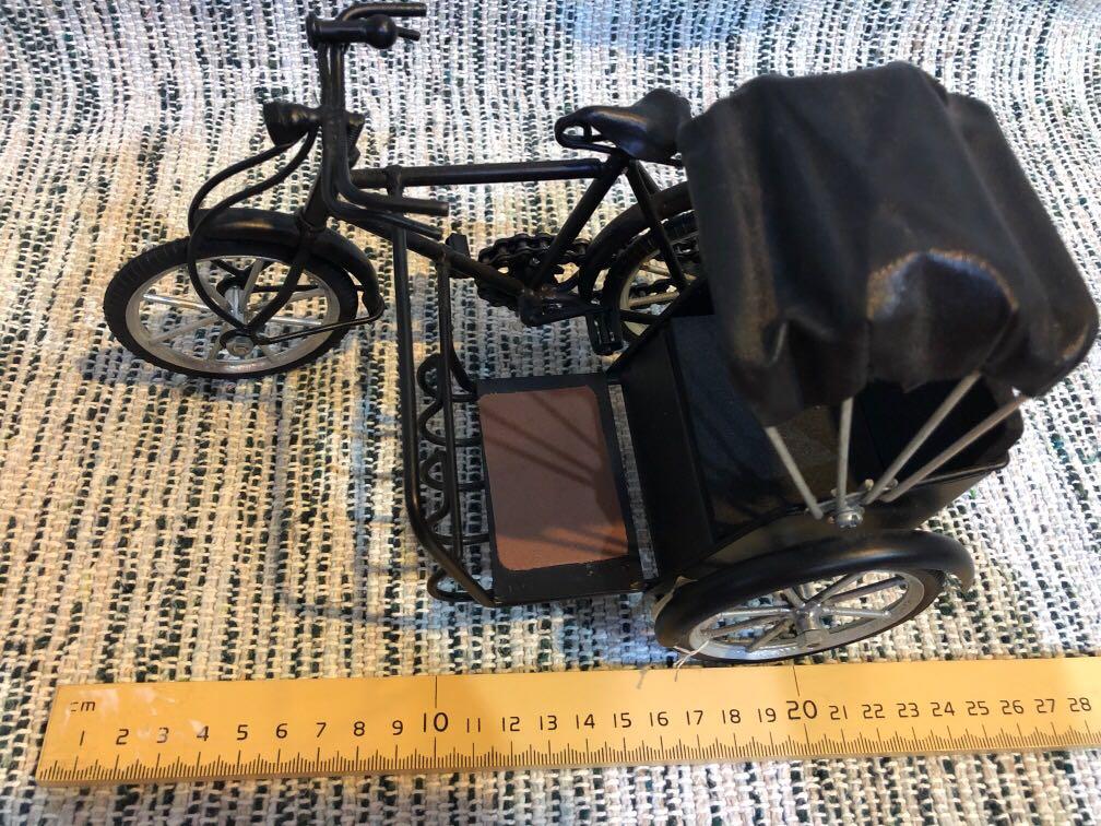 Vintage Mini decorative Tishaw / Beca / basikal, Hobbies & Toys ...