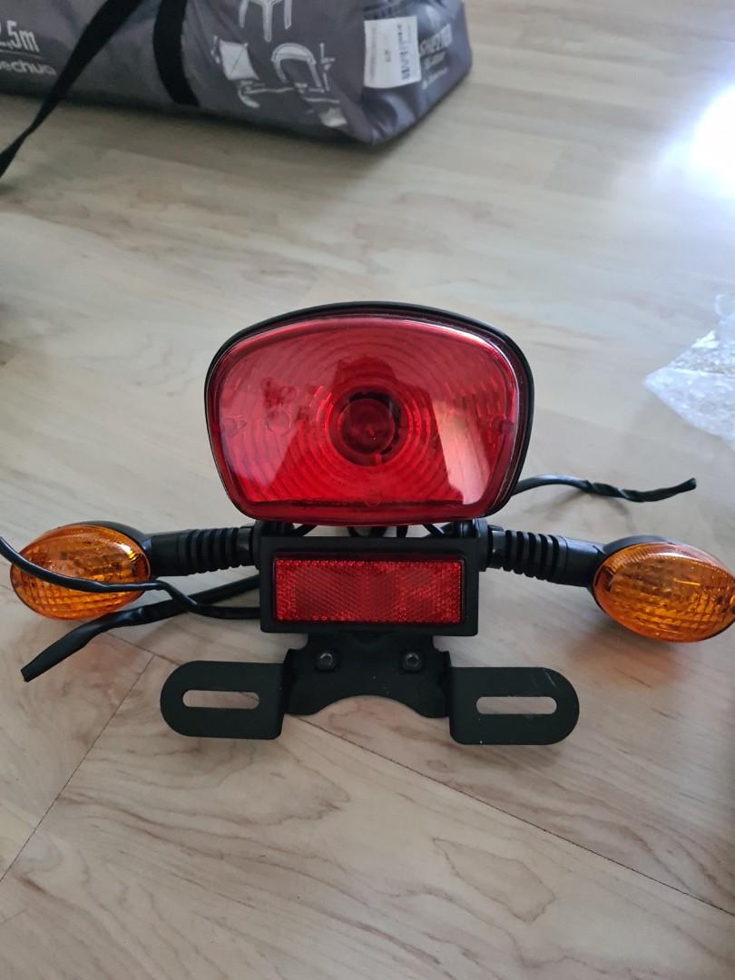 W175 stock tail light, Motorcycles, Motorcycle Accessories on Carousell